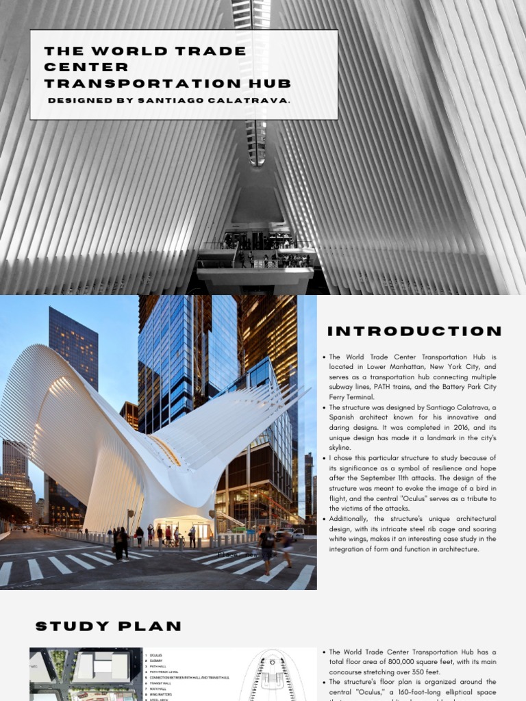 World Trade Center Transportation Hub Overview | PDF | Art