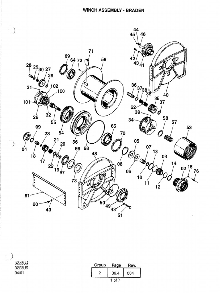 Winch Break Down | PDF