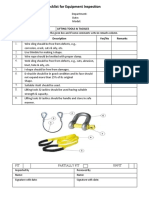 Checklist For Equipment Inspection Circular Saw | PDF | Business ...