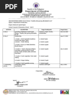 Action Plan Feeding Program | PDF | Malnutrition | Wellness