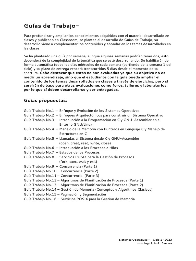 04 Guías de Trabajo | PDF