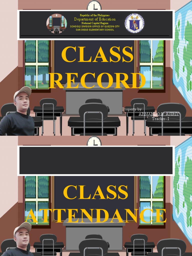 Front Page Class Record | PDF