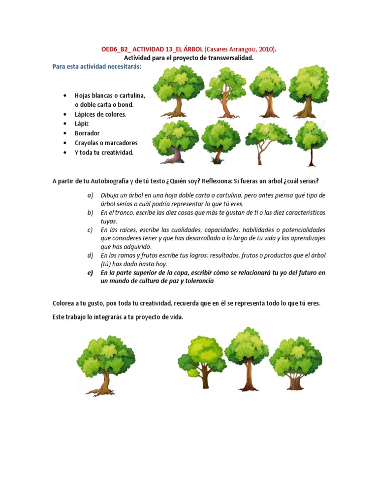 ARBOL actividad | PDF