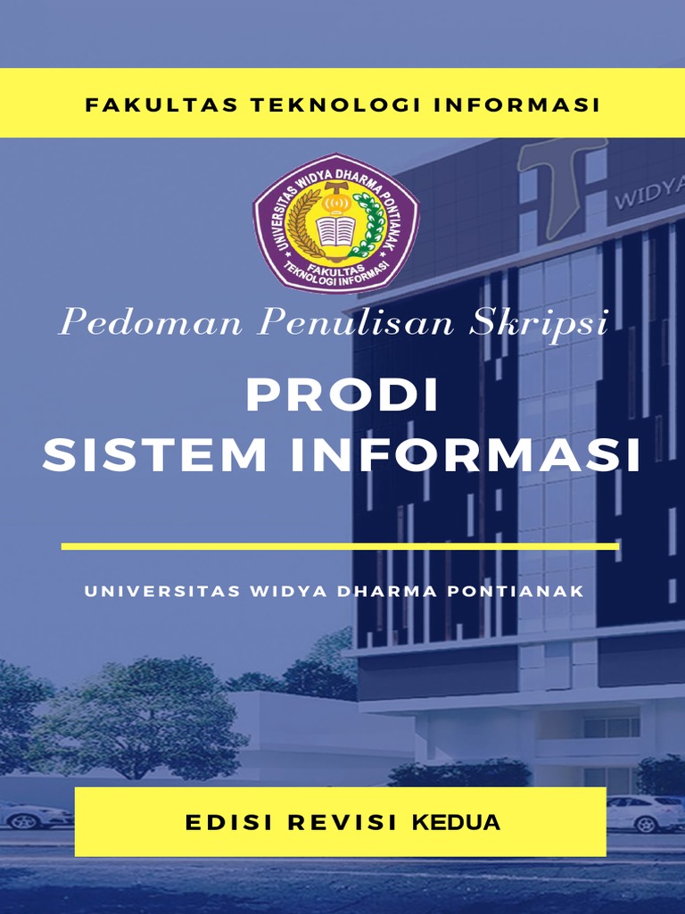Buku Pedoman Skripsi Prodi Si Ed Ke-2 | PDF