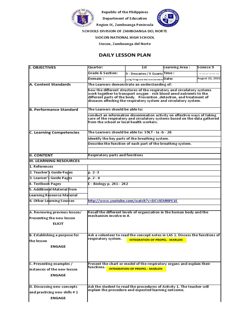 Cot1 Dll Pdf Learning Teachers