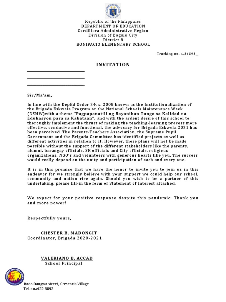 Final Invatation Letter 2 | PDF