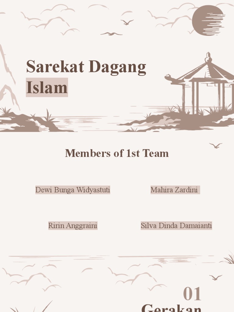 Sarekat Dagang Islam Power Point | PDF | Perjalanan