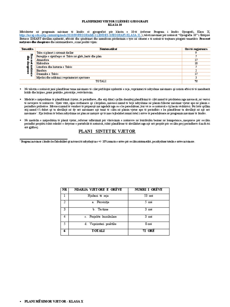 Gjeografi 10 (Ideart) | PDF
