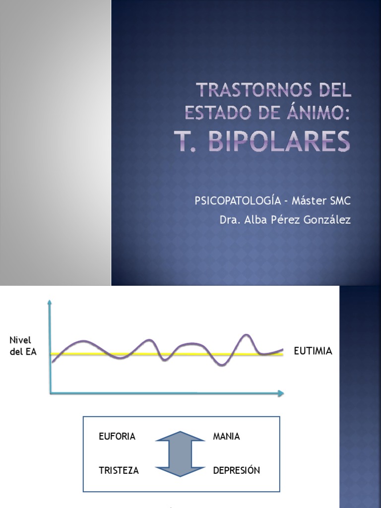 APerez - Trastornos Bipolares | PDF | Manía | Desorden bipolar