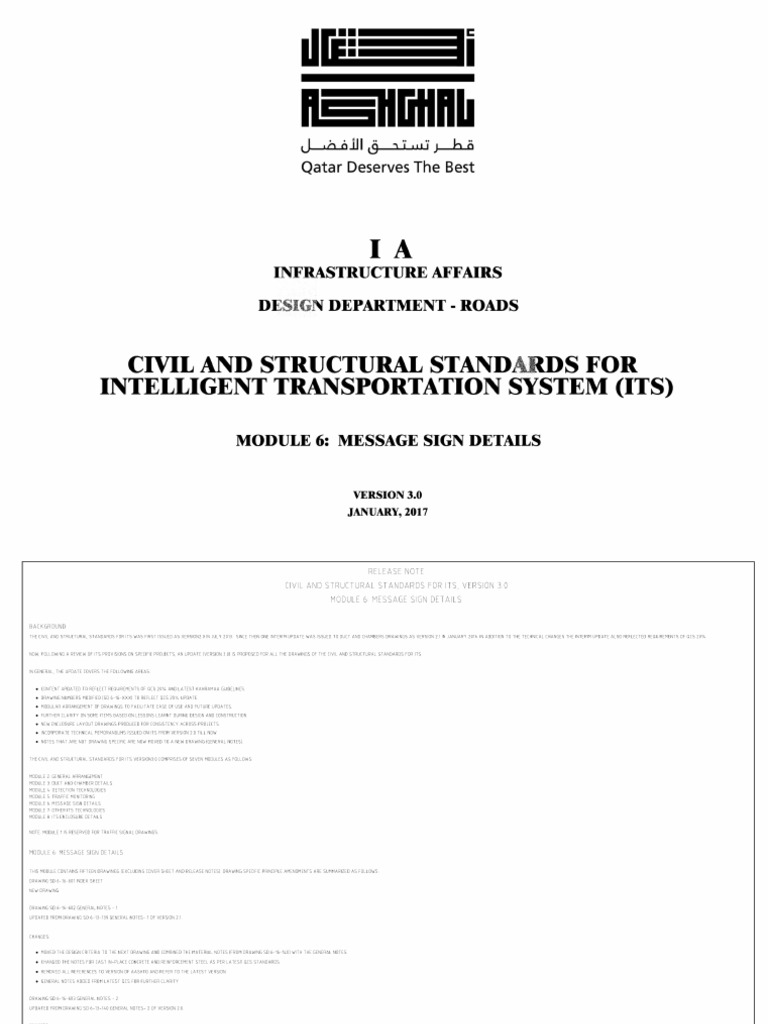 Its Gantry - Ashghal Standard | PDF