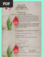 3rd HPTA Meeting Narrative Report | PDF | Behavior Modification | Cognition