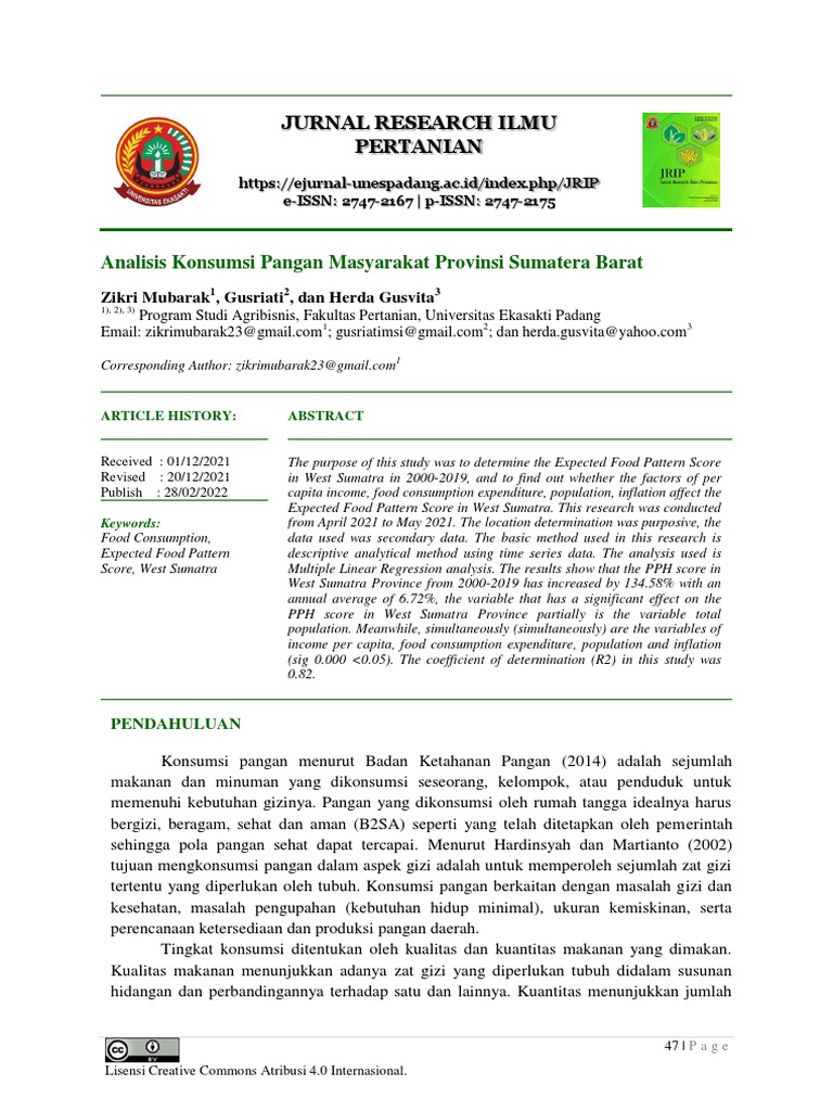 Jurnal Sumatra 1 | PDF