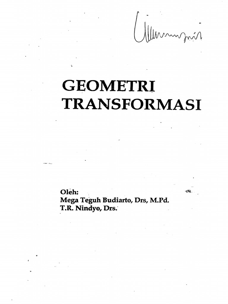 Geometri Transformasi_Mega Teguh | PDF
