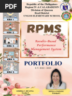 RPMS 2022 2023 Pink Design | PDF | Lesson Plan | Educational Assessment