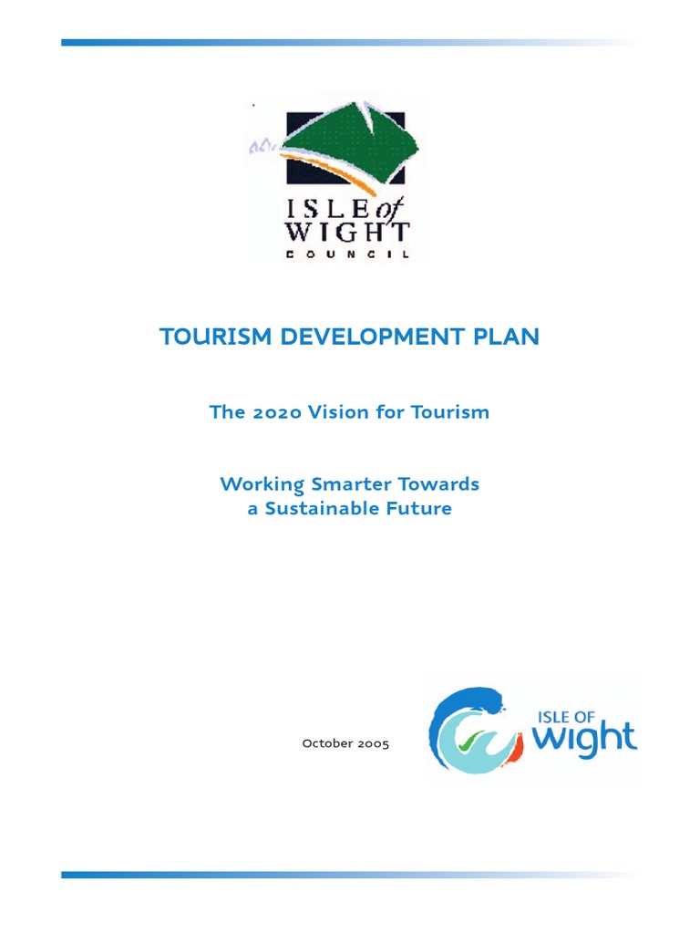 2782 FD3 Tourism Development Plan | PDF | Tourism | Sustainability