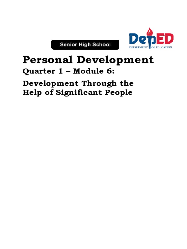 Module 6 Perdev | PDF | Socialization | Adolescence