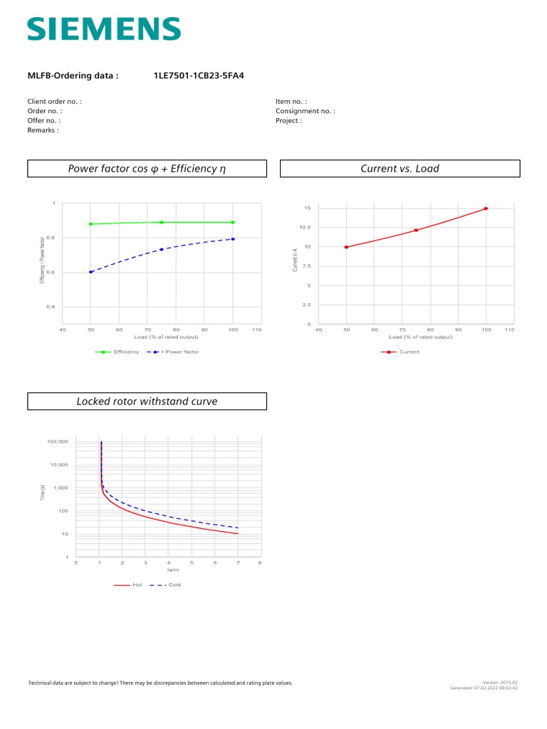 MLFB Ordering Data and Technical Specs | PDF | Finance & Money ...