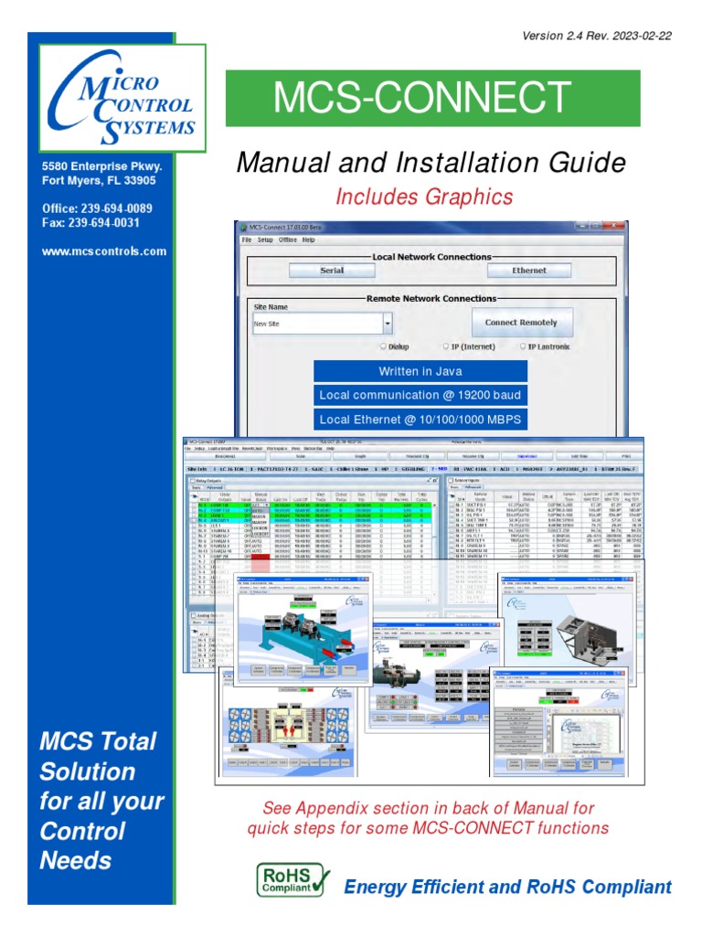MCS-CONNECT Manual | PDF | Personal Computers | Modem