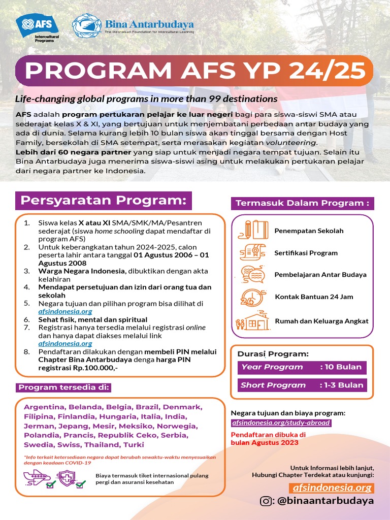 Brosur Afs 23-24 | PDF