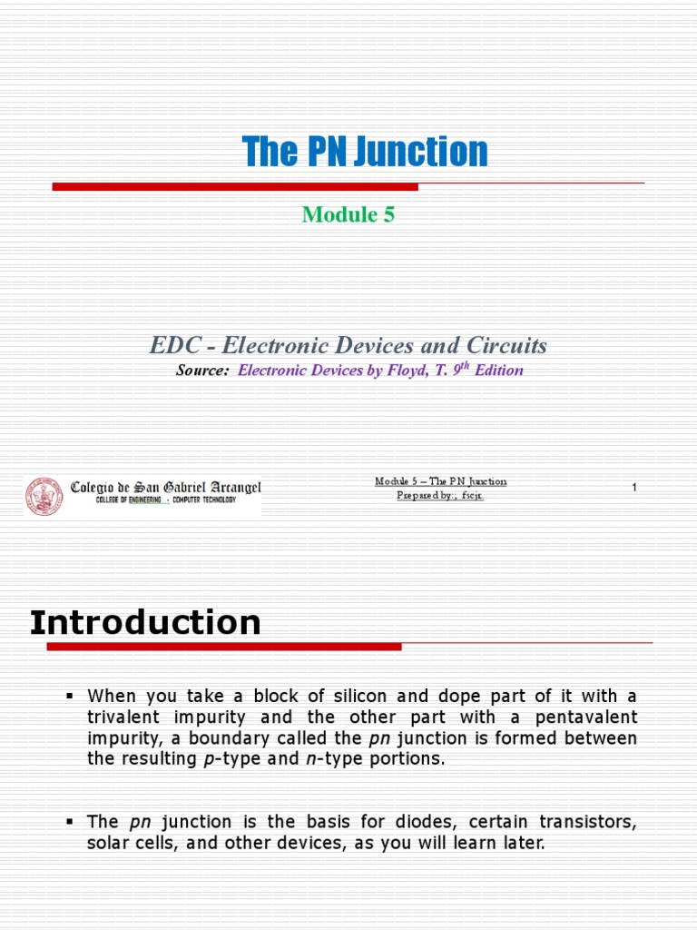 Understanding the PN Junction Formation | PDF | P–N Junction | Doping (Semiconductor)