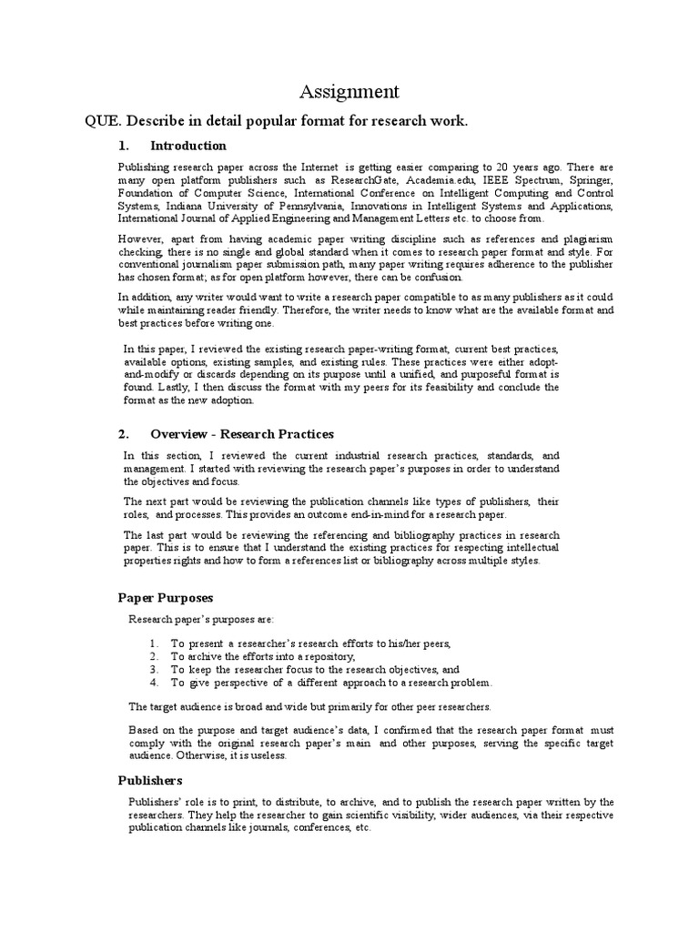 Assignment PHD 2 | PDF | Academic Publishing | Citation