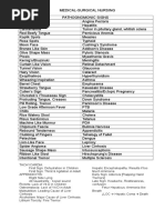 Common Signs and Symptoms of Diseases (Pathognomonic Sign) | PDF ...