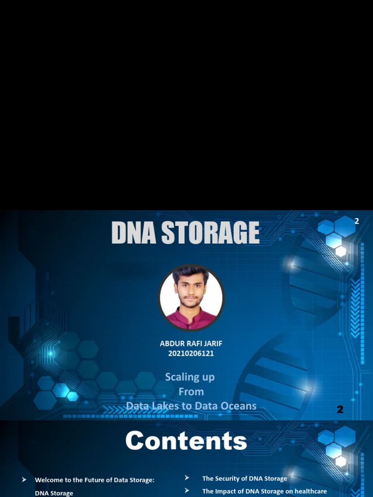 Dna Storage | PDF | Computer Data Storage | Dna