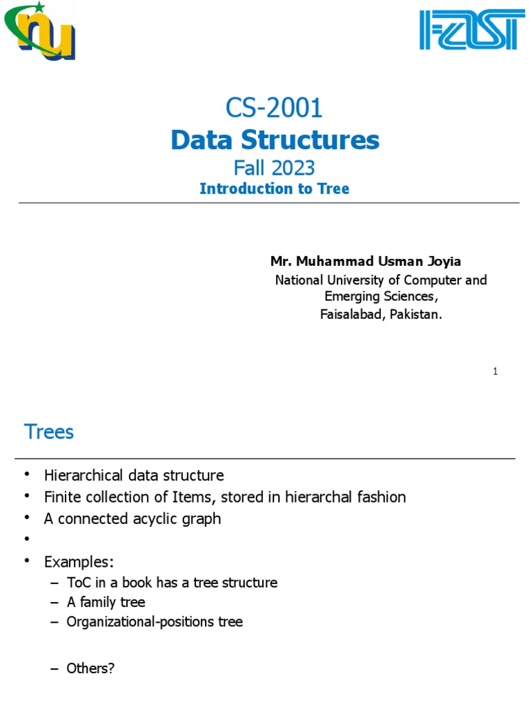 Lecture 10 Introduction to Trees | PDF