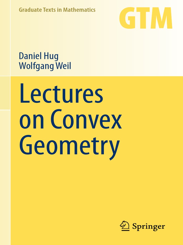 Convex Geometry Textbook | PDF | Vector Space | Convex Set