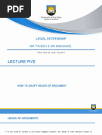 Lecture 1 Heads of Argument | PDF | Argument | Judge