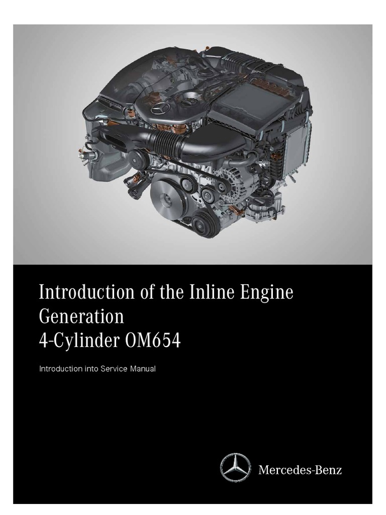 Introduction of The Mercedes OM654 Engine Öffnen | PDF | Turbocharger ...
