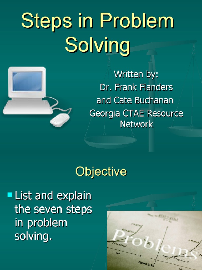 1 Steps in Problem Solving | PDF