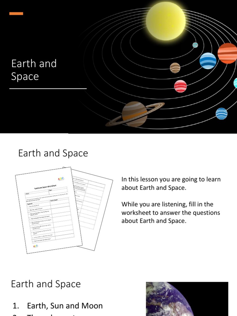 Earth and Space | PDF | Planets | Solar System