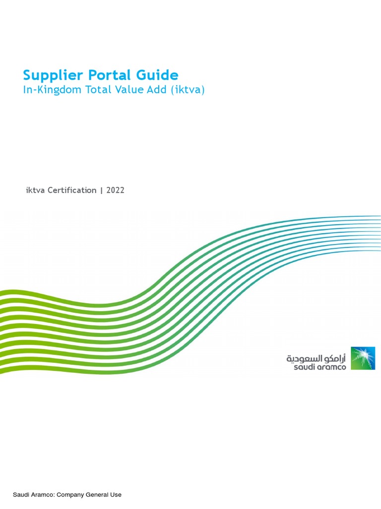 IKTVA Portal Supplier Survey Guide 6.11.2023 | PDF | Depreciation ...