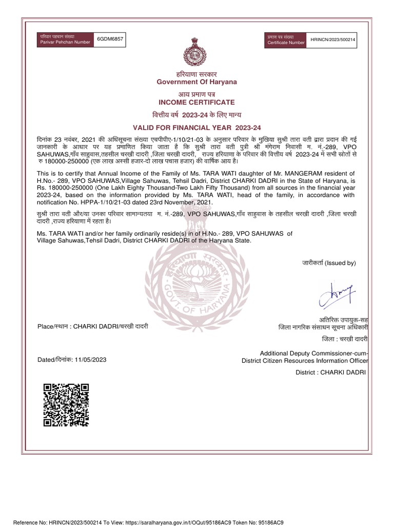 Hrincn - 2023 - 500214 (1) Mandeep | PDF