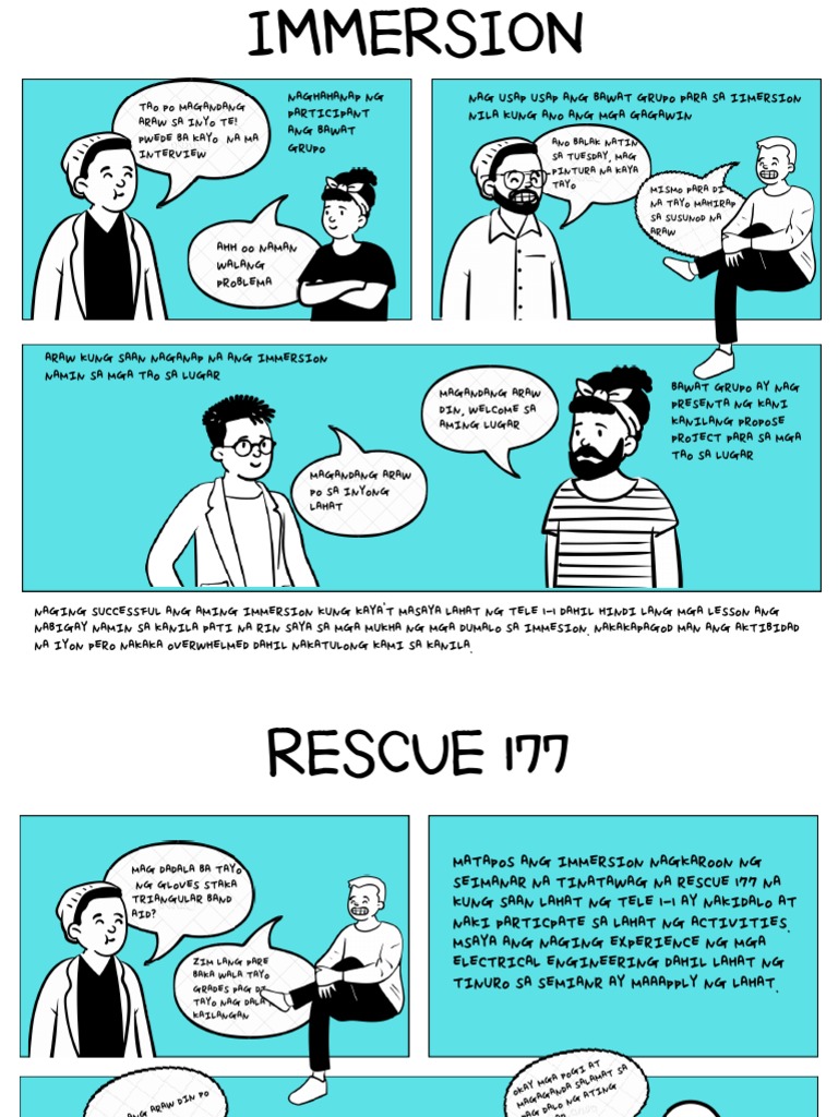 Blank 6 Panel Comic Strip | PDF