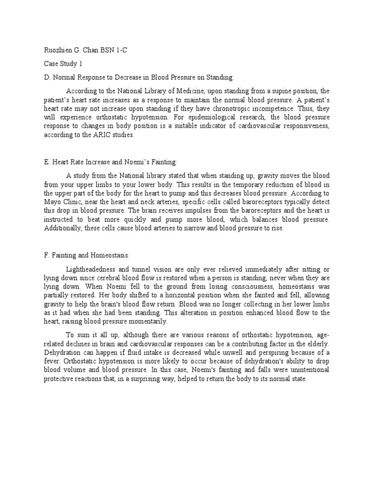 Case Study 1 (AnaPhy) | PDF