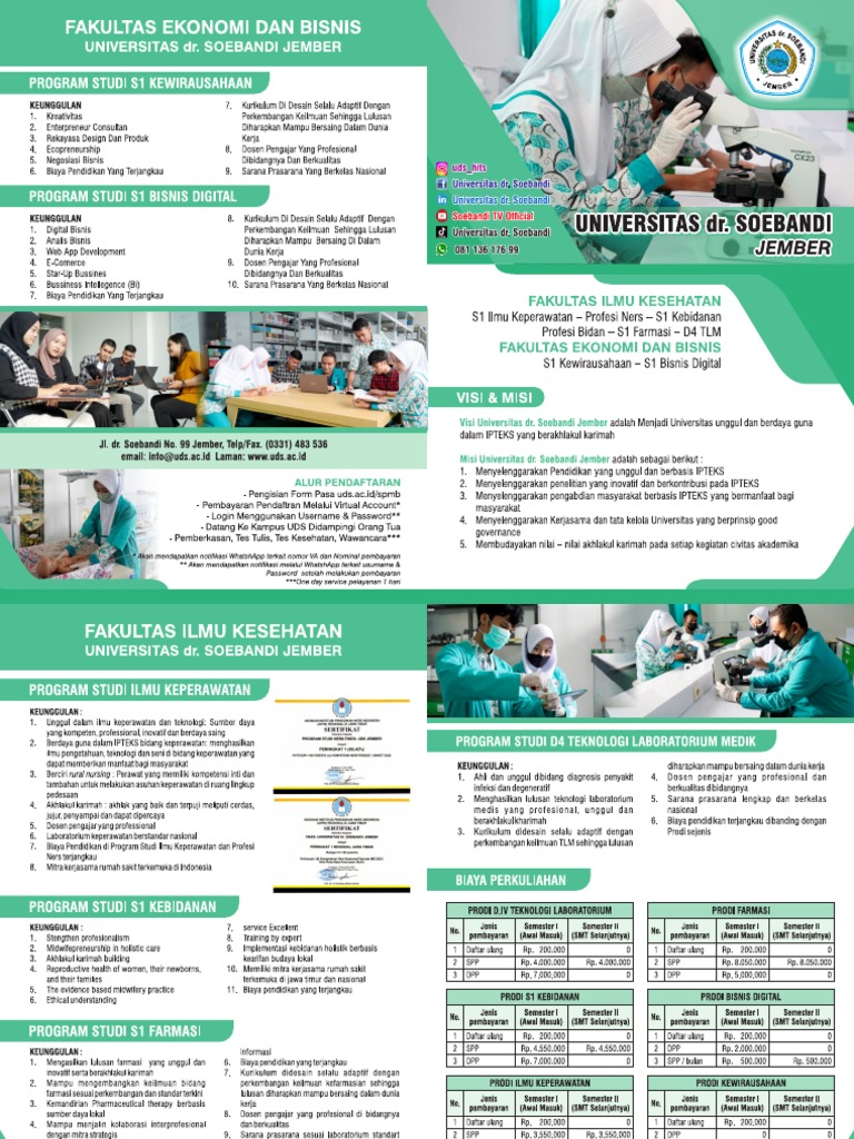 Brosur Universitas Soebandi Revisi 2-1 | PDF