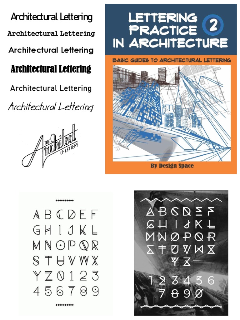 Architectural Lettering Techniques | PDF | Art