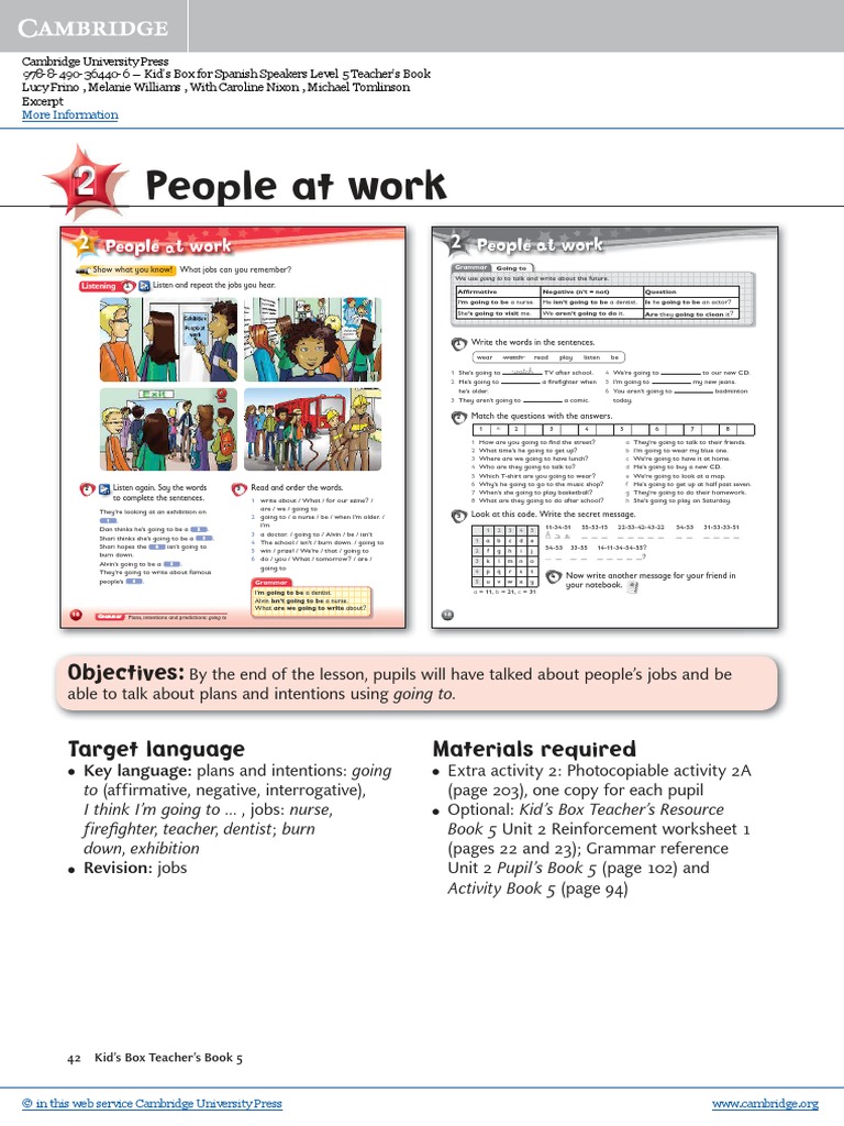 Dokumen - Tips 42 Kid S Box Teacher S Book 5 | PDF