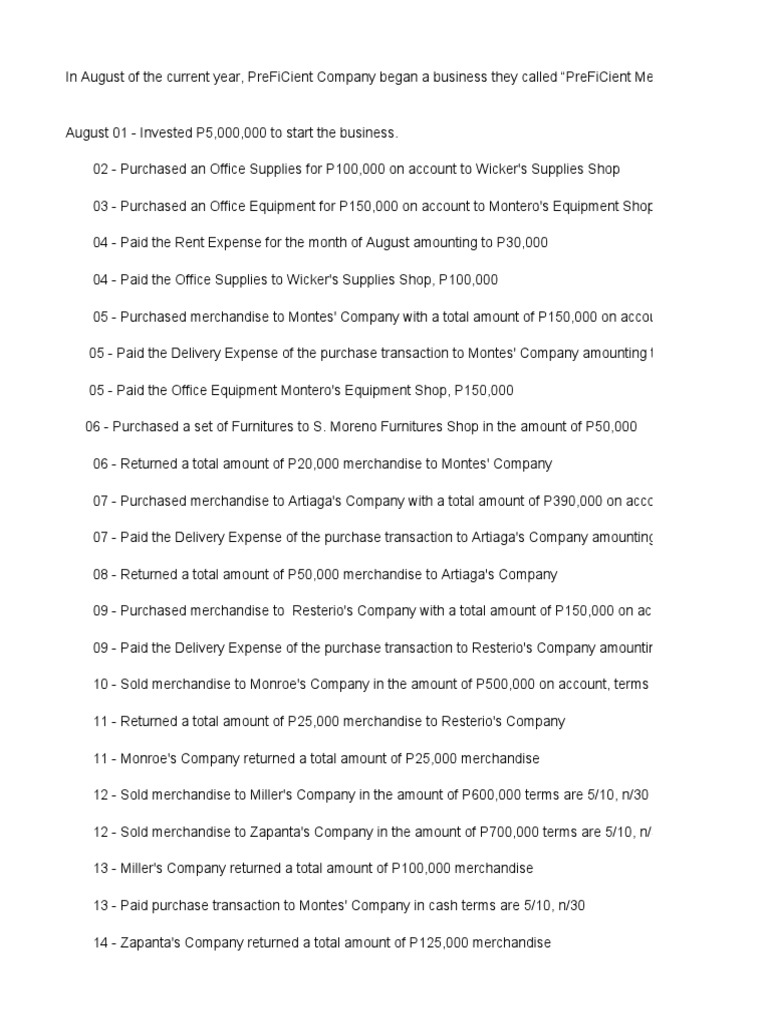 Compiled Excel Report Of Group 3 Fabm2 Pdf Debits And Credits Corporate Jargon 
