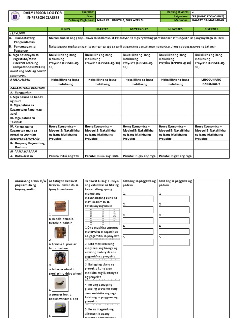 Epp He 4 Week 5 | PDF