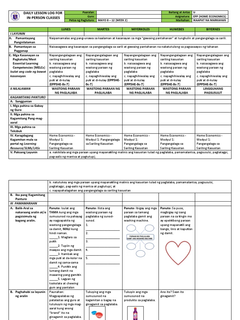 Epp He 4 Week 2 | PDF