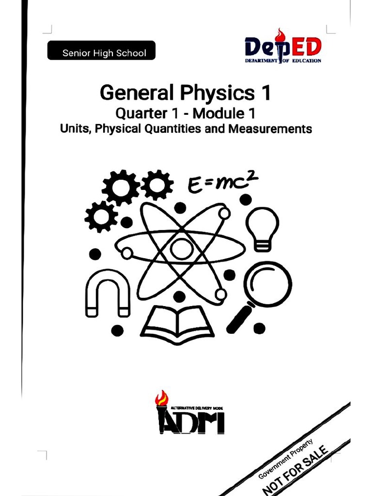 General Physics Week 1 | PDF
