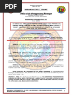 Barangay Protection Order Sample | PDF | Justice | Public Law
