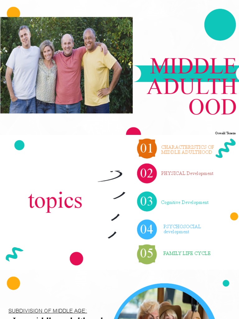 Middle Adulthood | PDF | Behavioural Sciences | Psychology