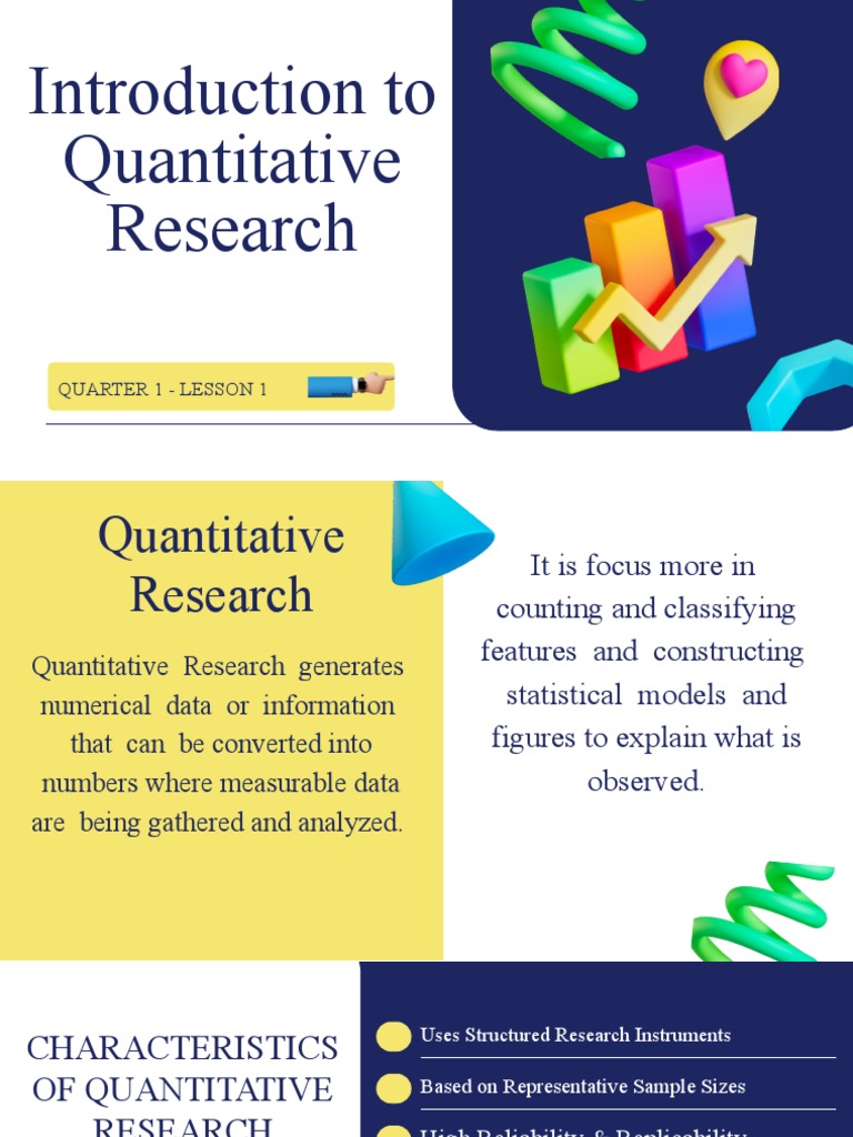 Quantitative Research Overview and Types | PDF | Experiment ...