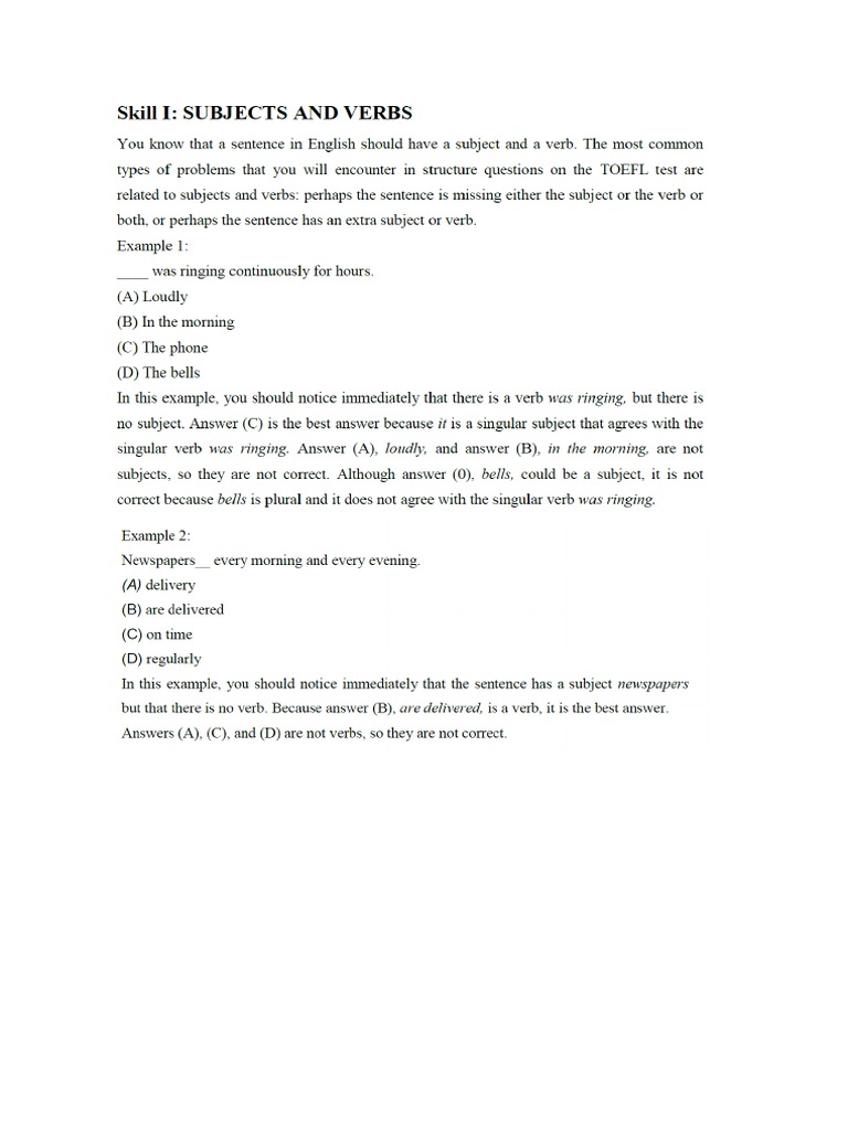 English Structure 010923 | PDF