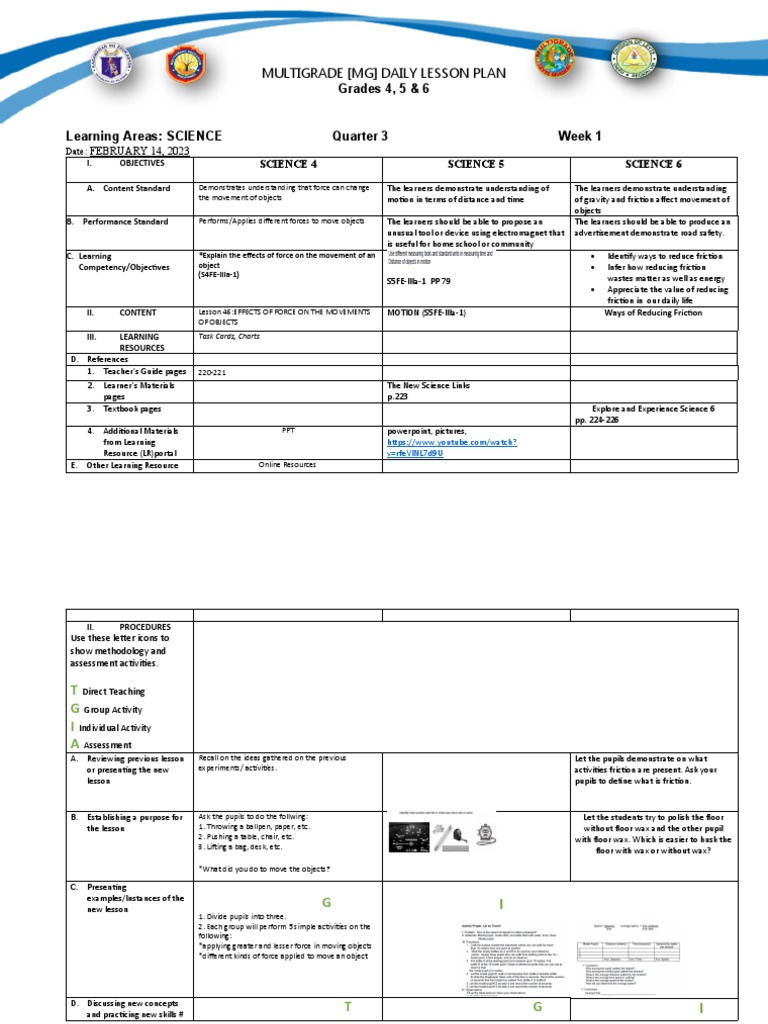 CO2 and CO2 Lesson Plan | PDF | Erosion | Friction