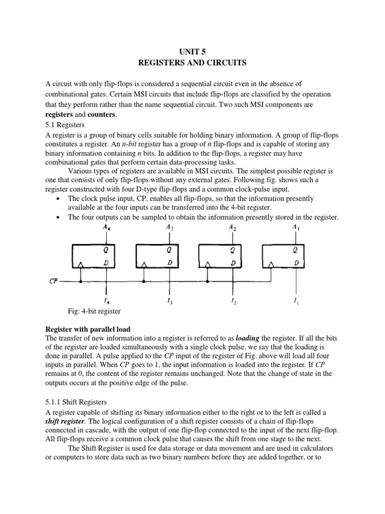 ch5 Regstrs&circuit | PDF | Electricity | Manufactured Goods